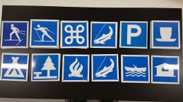 SFS -symboler outlet brun 90*90