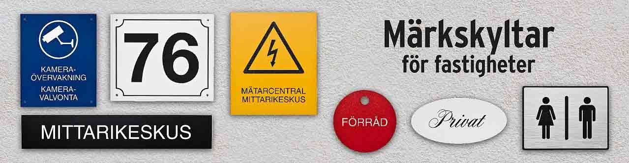 Skyltar för alla ändamål | Skyltproffset - Kylttipaja